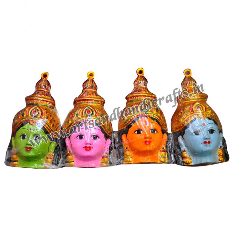 Stone Finishing Varalakshmi Amman Face