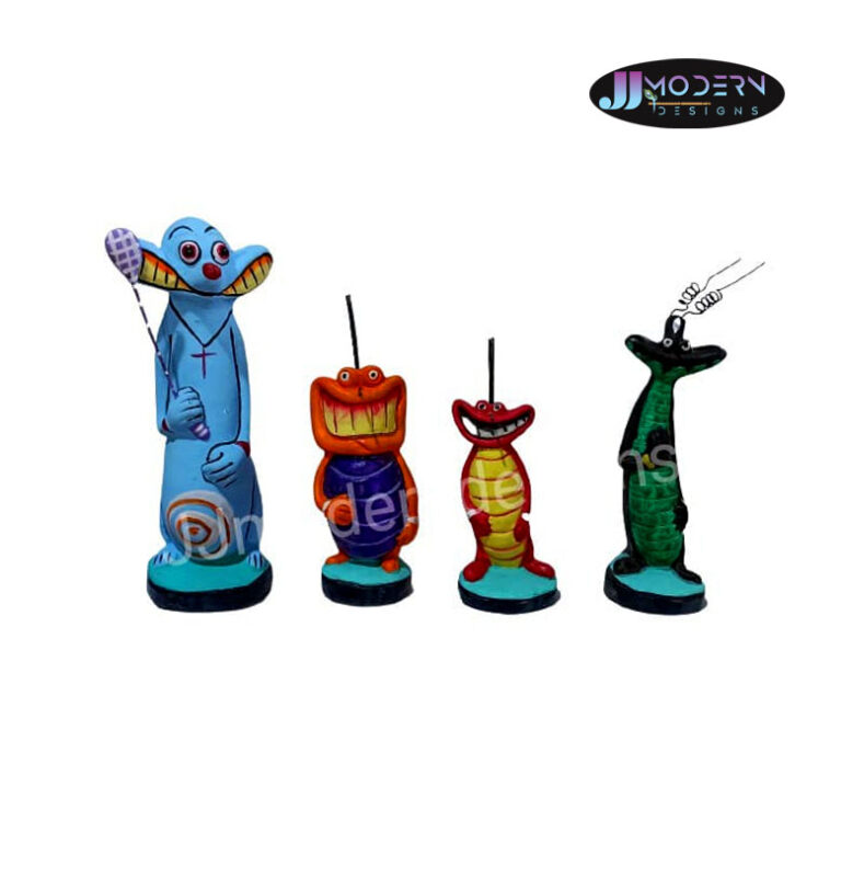 Oggy and The Cockroaches (Clay) - Navarathri Golu Dolls Online Shopping ...