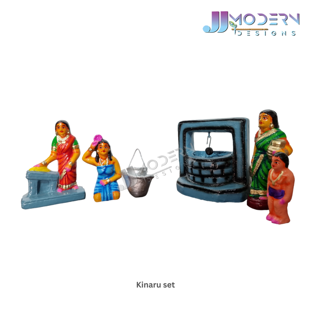 Kinaru Set (Clay) - Navarathri Golu Dolls Online Shopping @JJ Modern ...