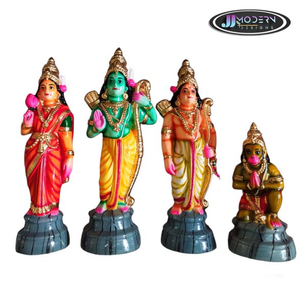 Ramar Set 10 Inch (Clay) - Navarathri Golu Dolls Online Shopping @JJ ...