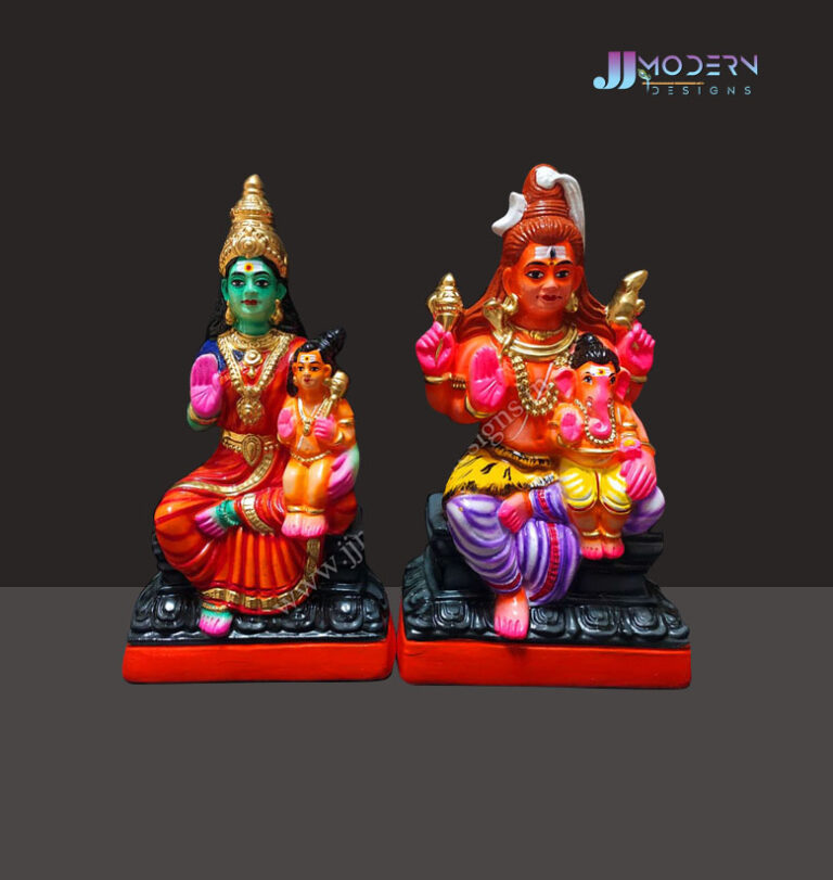 Sivan Parvathi 10 Inch (P/M) - Navarathri Golu Dolls Online Shopping ...