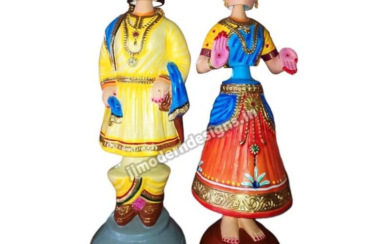 Dancing Doll Raja Rani 25 Inch Pm Navarathri Golu Dolls Online Shopping Jj Modern Designs