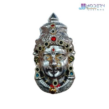 Varalakshmi Amman Face German Silver with Stone Decoration 7 ...