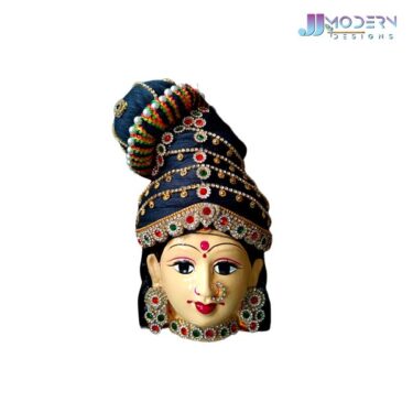 Varalakshmi Amman Face with Stone Decoration - Navarathri Golu Dolls ...